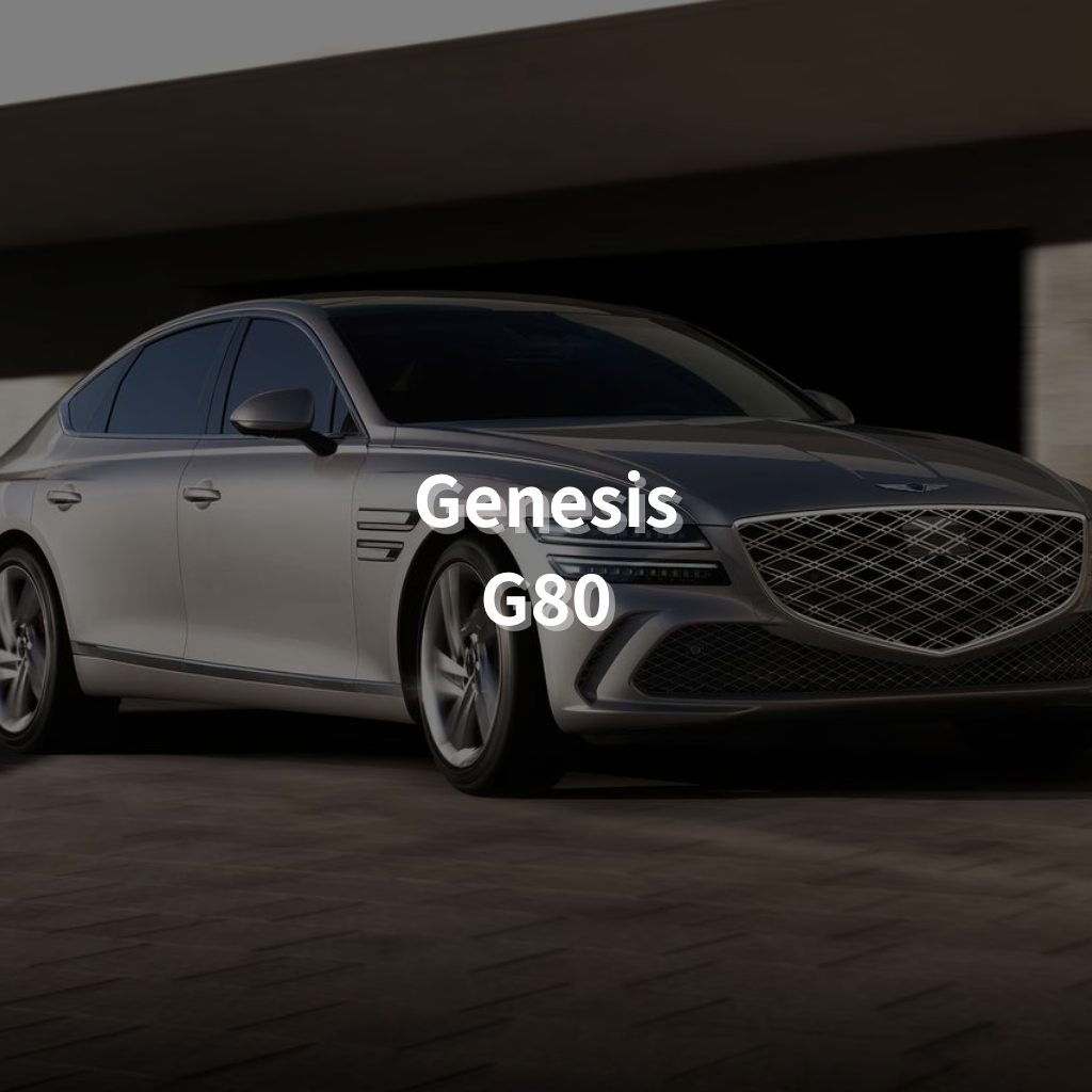 GENESIS G80 Winter Package – Option Wheels